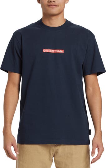 Quiksilver Clicker Logo Organic Cotton Graphic T-Shirt | Nordstrom