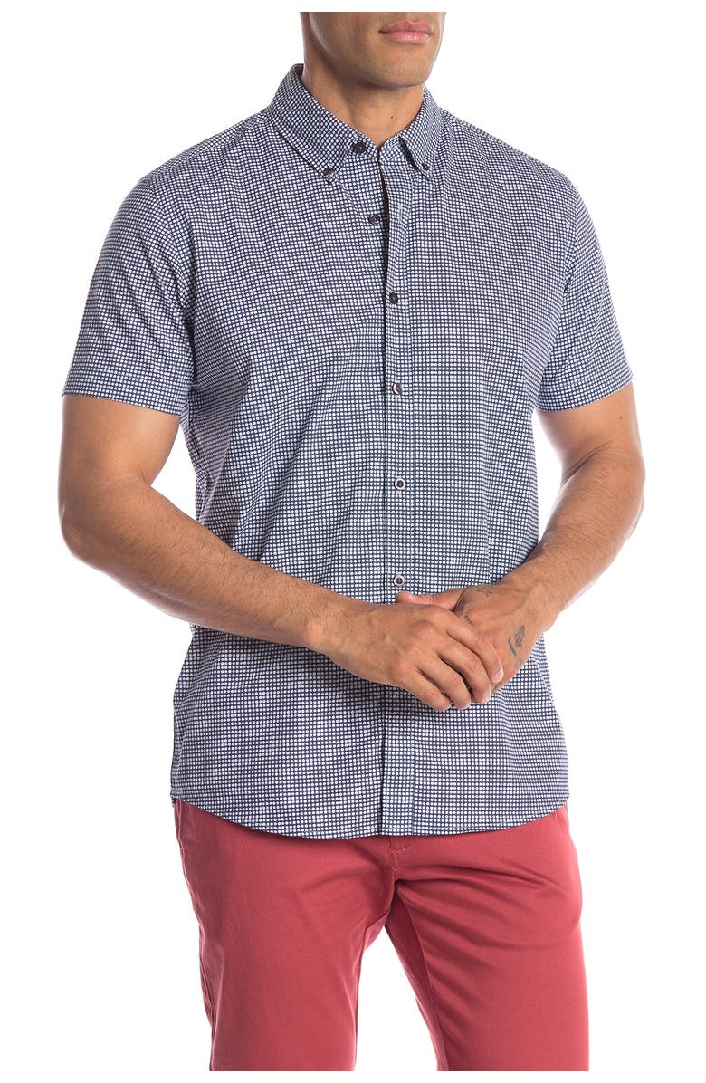 JB Britches Bubb Short Sleeve Regular Fit Shirt | Nordstromrack