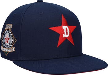 RINGS & CRWNS Men's Rings & Crwns Navy Detroit Stars Team Fitted Hat ...
