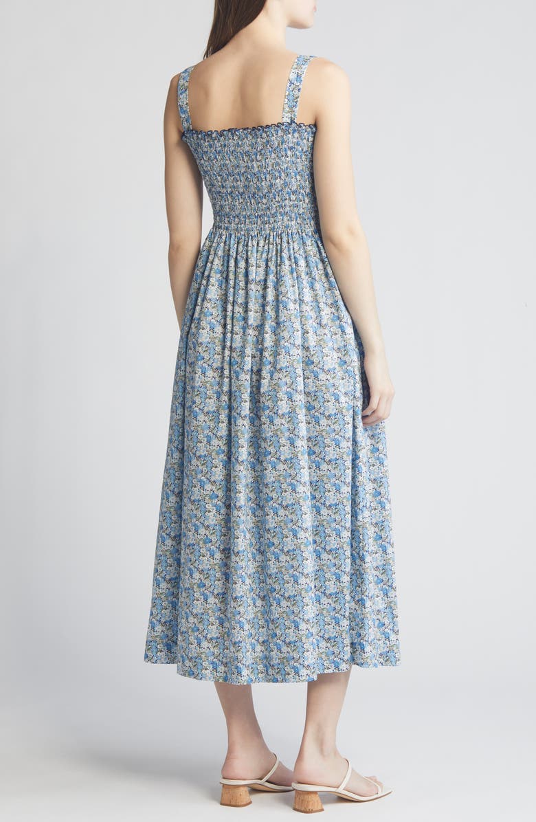 Liberty London Voyage Floral Smocked Maxi Sundress | Nordstrom