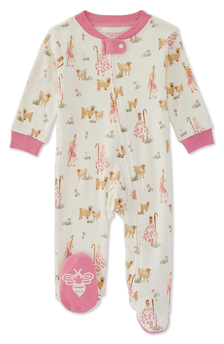 Burt's Bees Baby Kids' Peepin' Sheep Sleep & Play Coverall | Nordstromrack