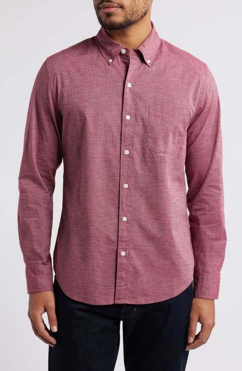 Men's Red Button Up Shirts | Nordstrom