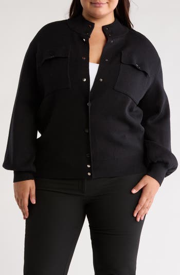 BY DESIGN Lara Button Snap Cardigan | Nordstromrack