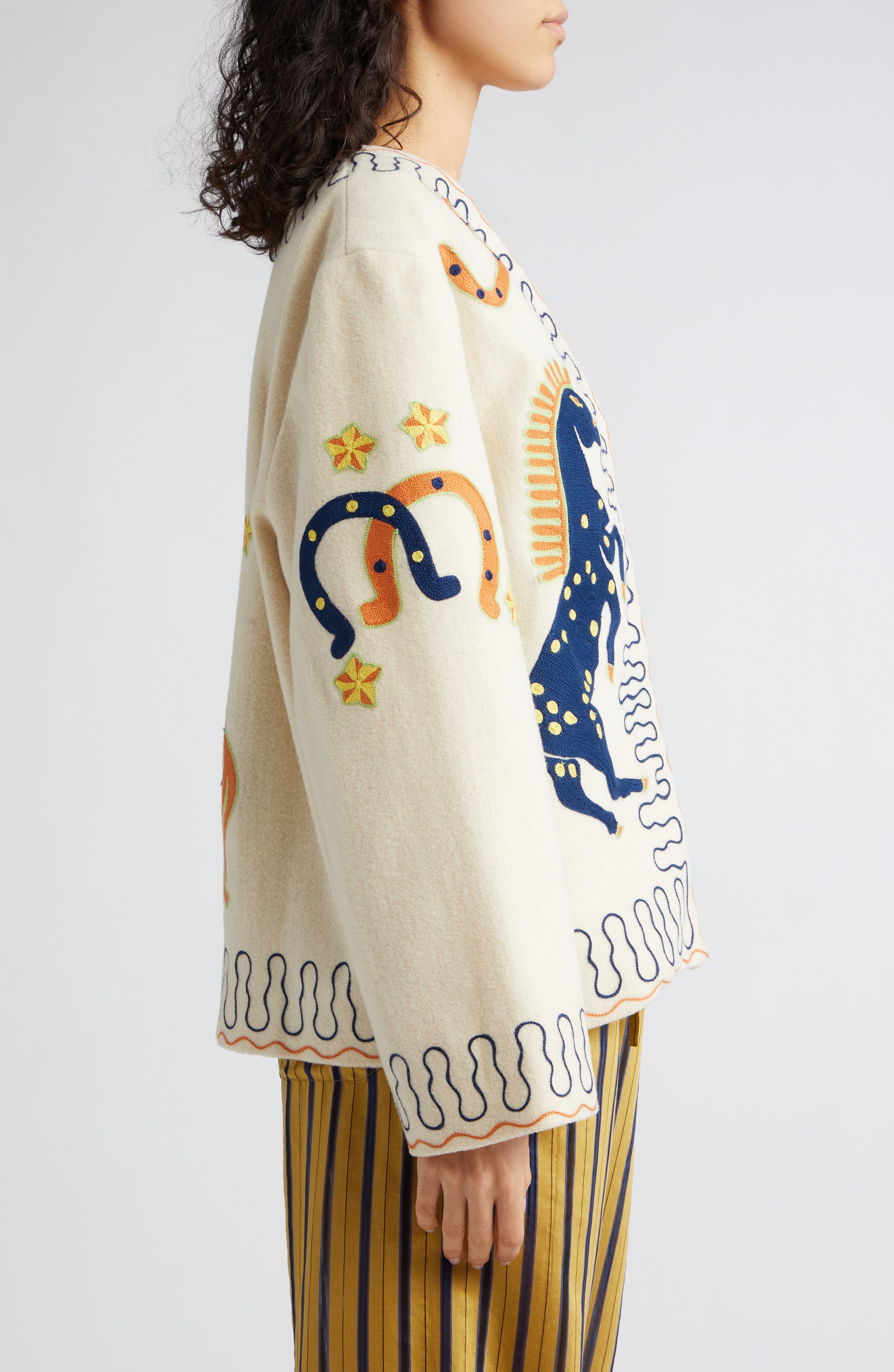 Bode Winter Stallion Wool Jacket | Nordstrom