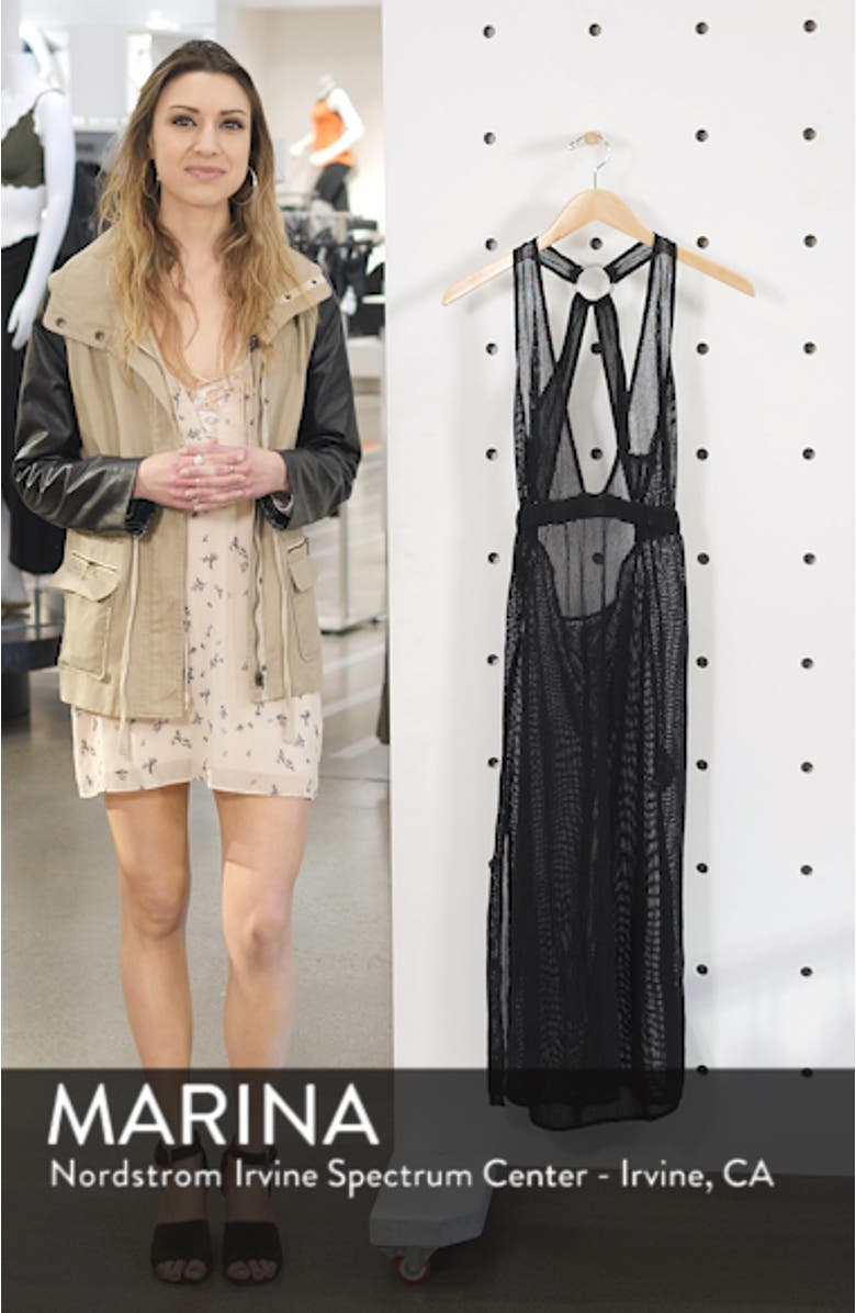 Topshop Mesh Maxi Cover-Up | Nordstromrack