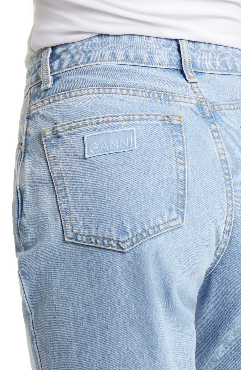 Ganni Misy High Waist Crop Jeans | Nordstromrack