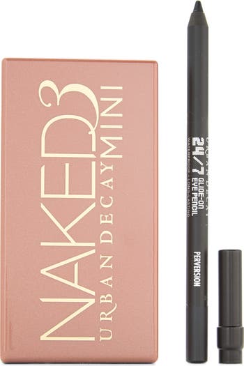 Urban Decay Naked3 Mini Eyeshadow Palette and 24/7 Glide-On Eye Pencil ...