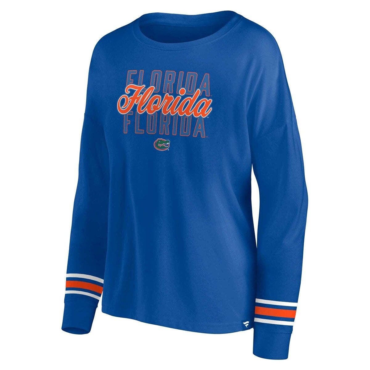 FANATICS Women's Fanatics Branded Royal Florida Gators Triple Script ...
