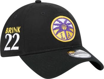 New Era Men's Cameron Brink Black Los Angeles Sparks Name & Number ...