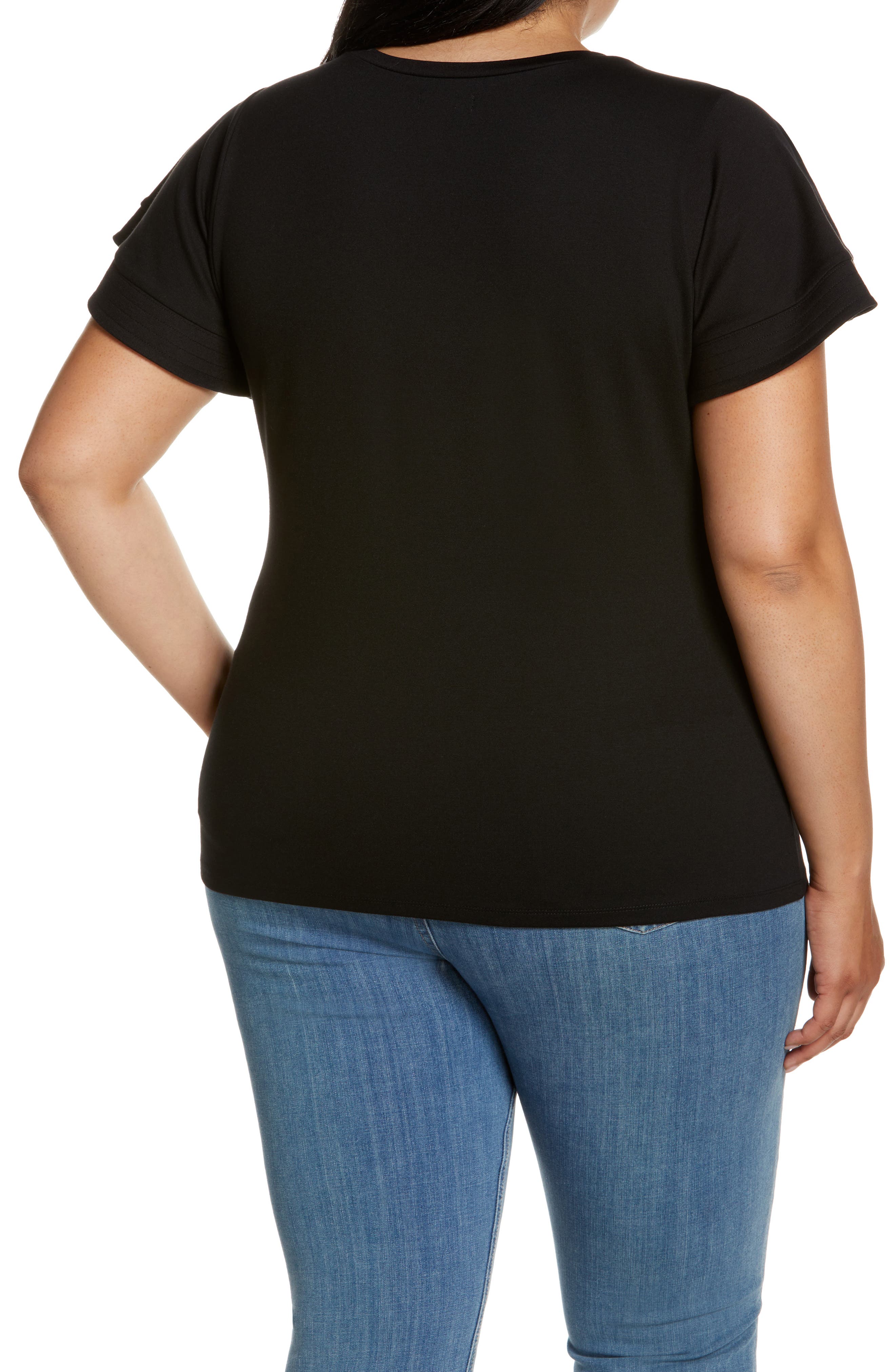 Halogen® Flutter Sleeve Top | Nordstromrack