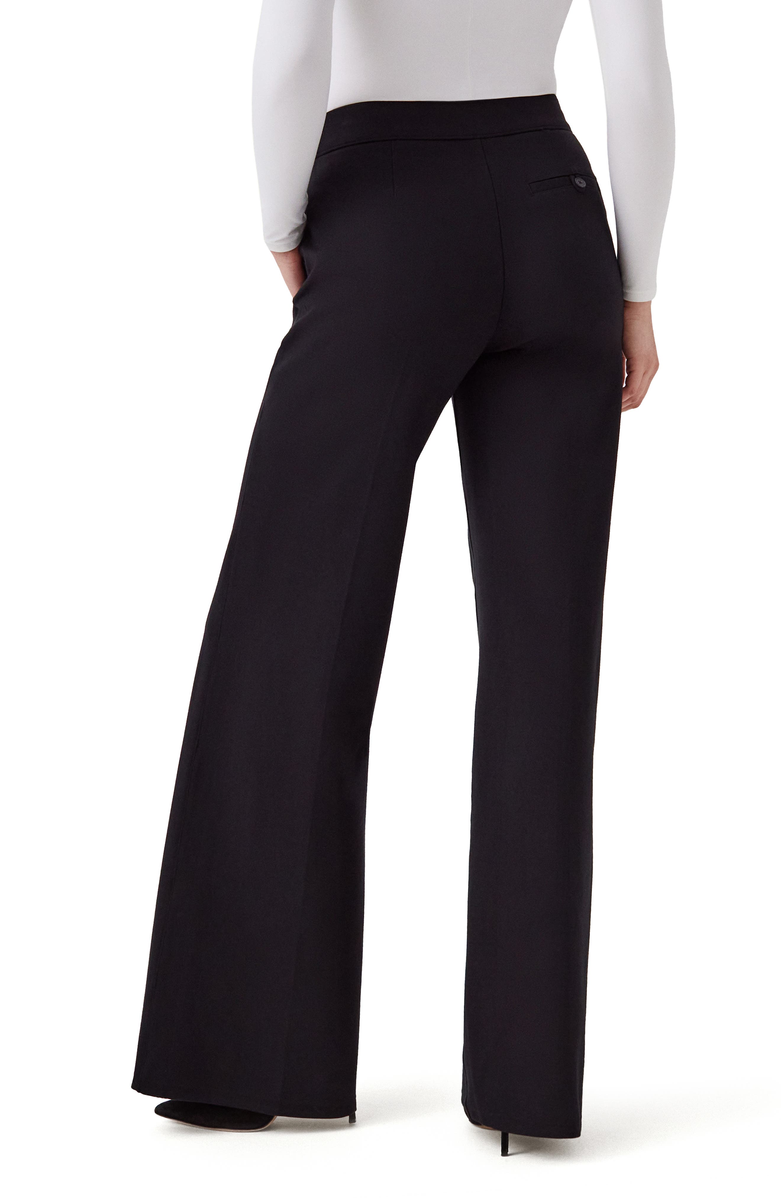 SPANX® SPANXsupersmooth™ PerfectFit Ponte Wide Leg Pants | Nordstrom
