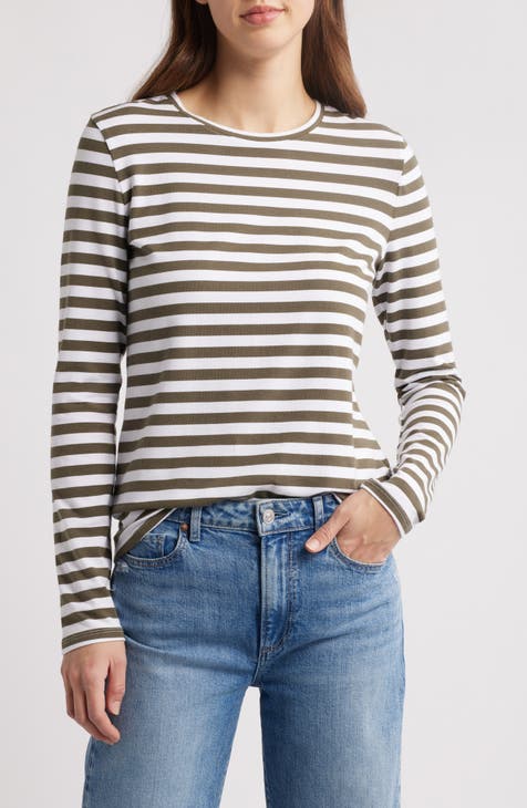 Women's Long Sleeve Striped Tops | Nordstrom