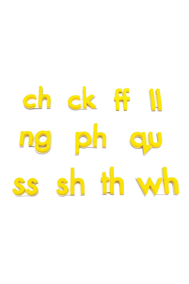 Junior Learning Alphabet and DIGRAPHS Print Rainbow Set of 56 | Nordstrom