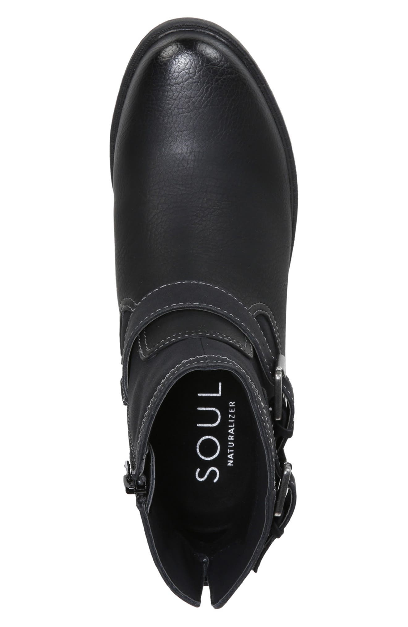 SOUL NATURALIZER North Buckled Lug Sole Moto Boot (Women) | Nordstromrack