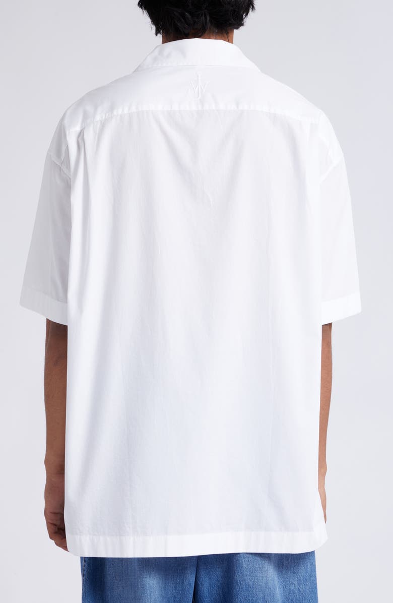 JW Anderson Stud Profile Print Short Sleeve Camp Shirt | Nordstrom