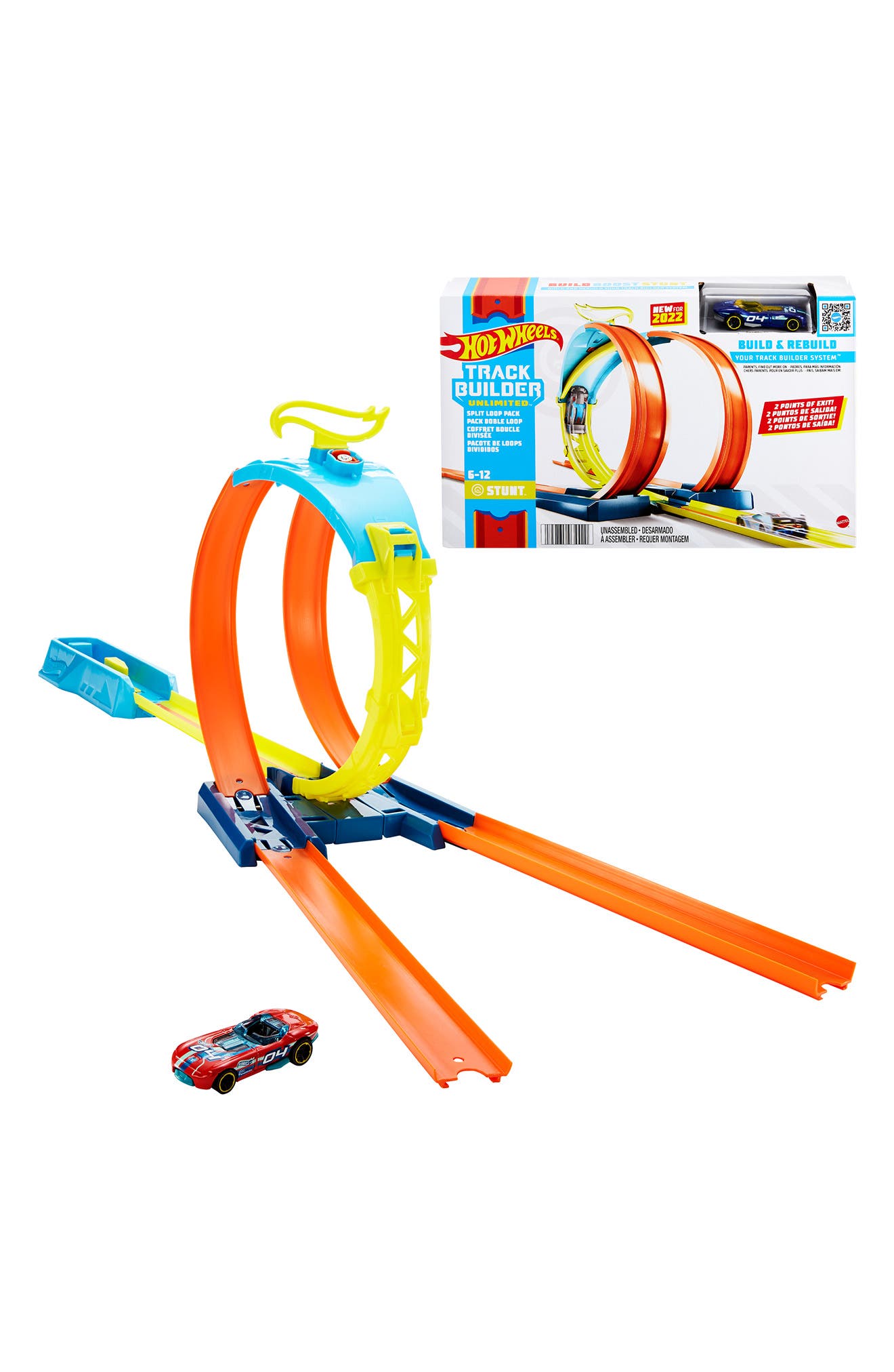 Mattel Track Builder Unlimited Split Loop | Nordstromrack