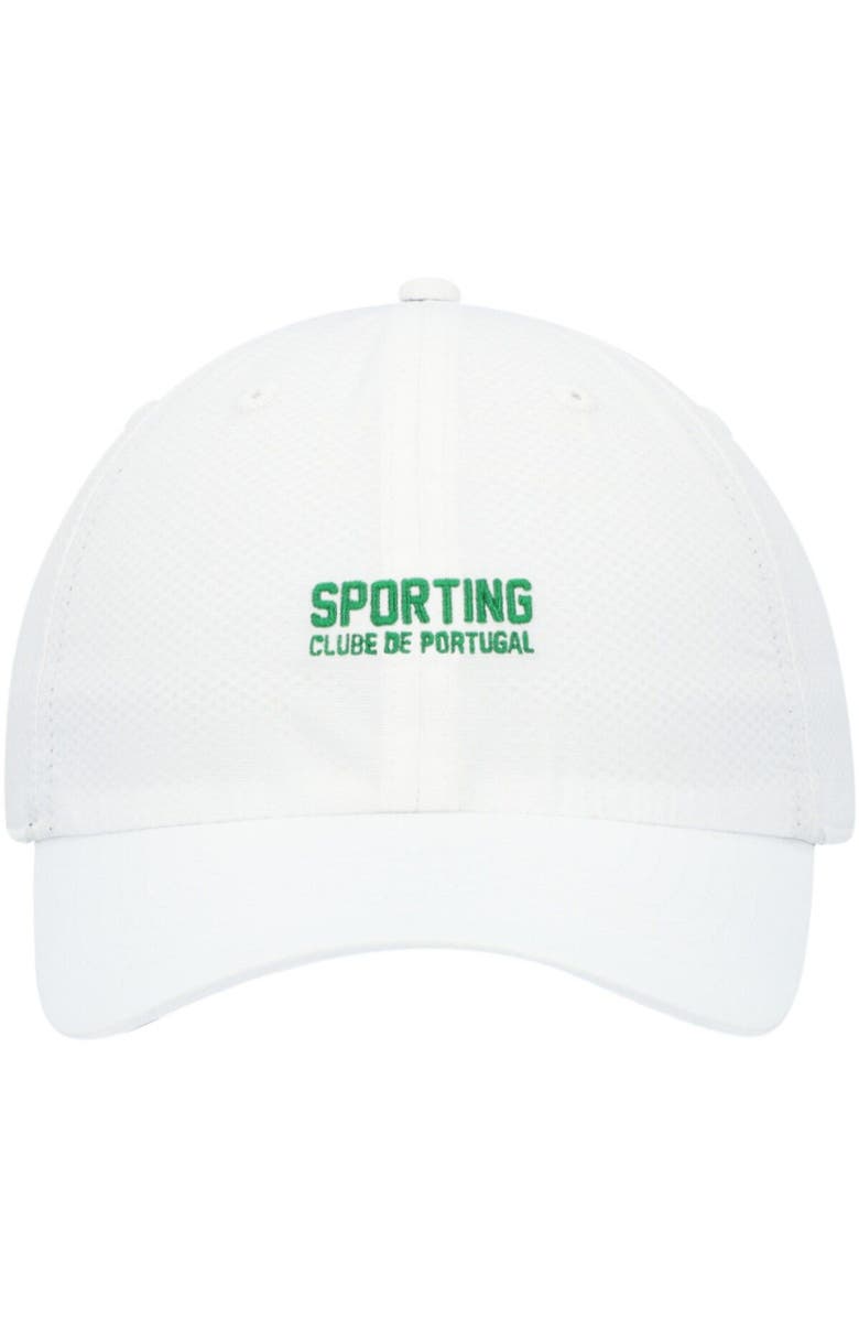 FAN INK Men's White Sporting Clube de Portugal Stadium Adjustable Hat ...