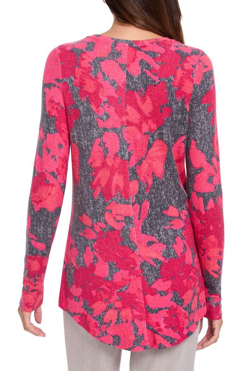 NZT by NIC+ZOE Shadow Floral Jersey Top | Nordstromrack
