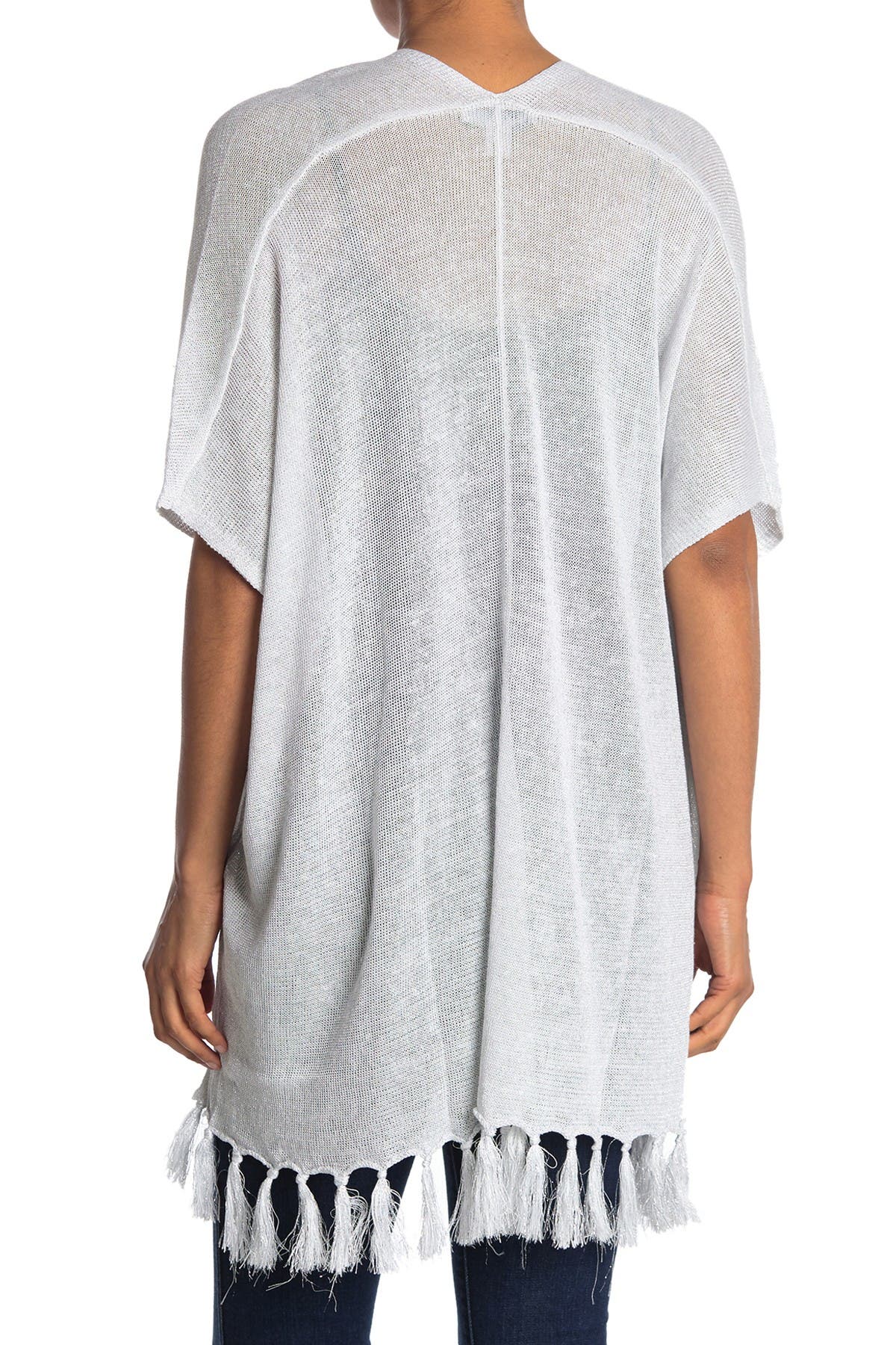 Tommy Bahama Shimmer Lea Fringe Cardigan | Nordstromrack