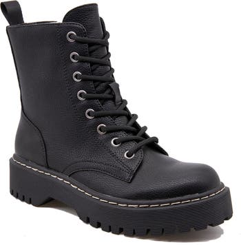 UNIONBAY Hayden Platform Lace Up Boot (Women) | Nordstromrack