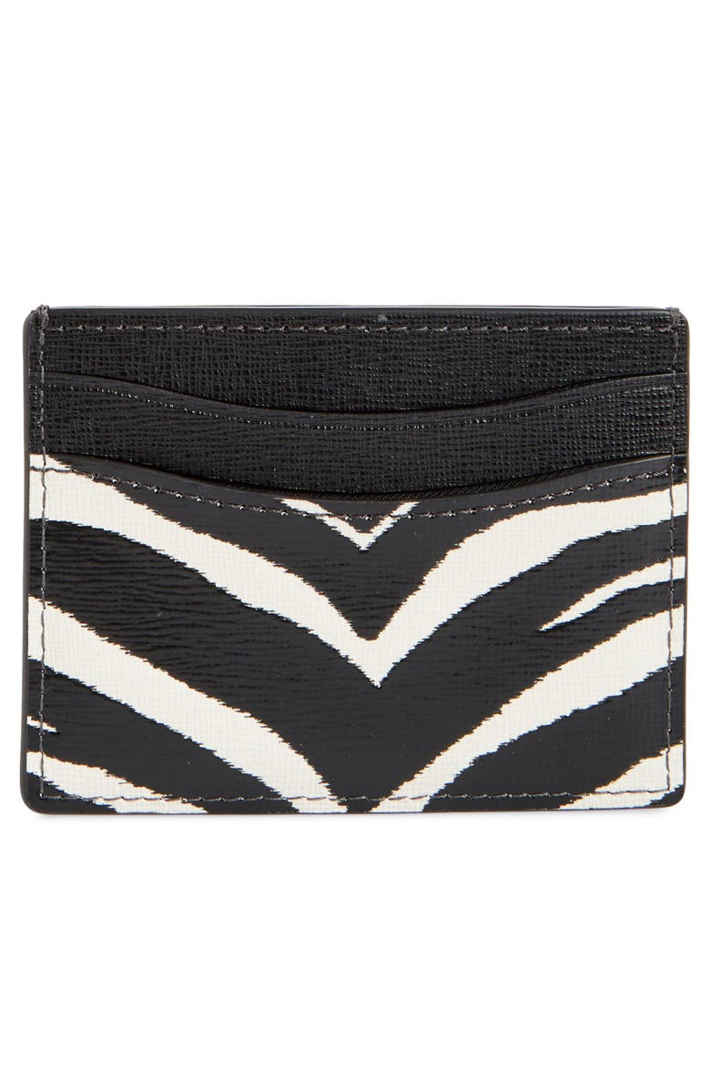 Kate Spade New York morgan zebra stripe card wallet | Nordstromrack