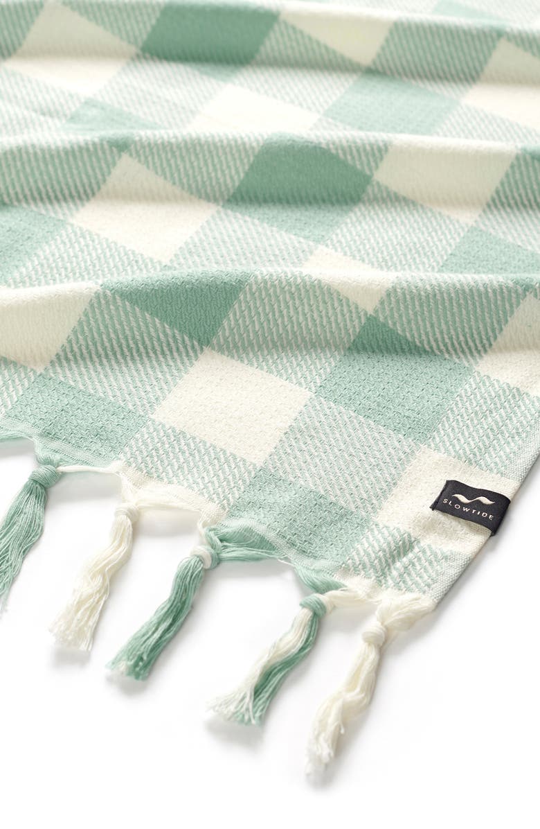 Slowtide Ravello Fringe Cotton Beach Towel | Nordstromrack