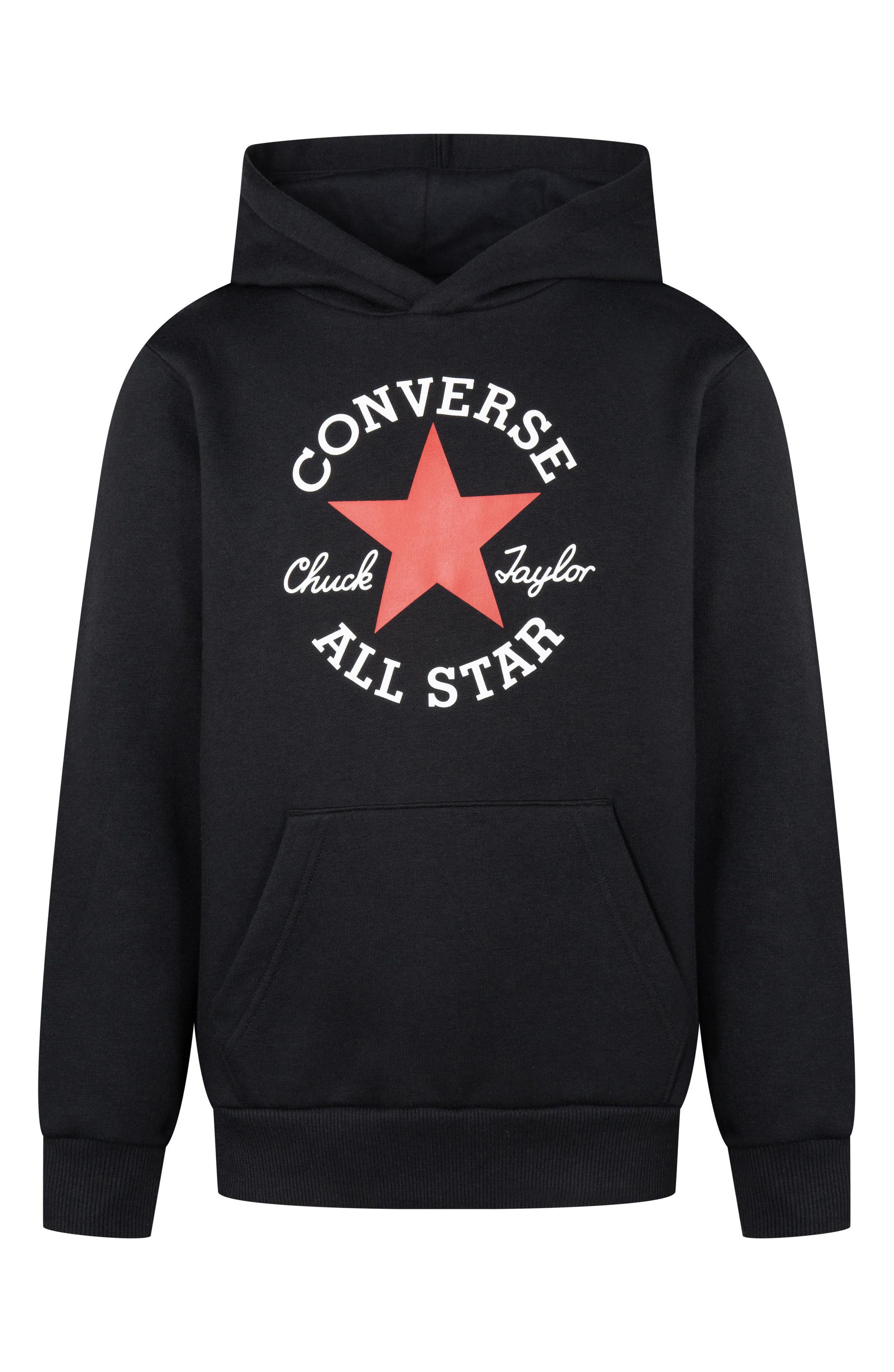 Converse Kids' Logo French Terry Hoodie | Nordstromrack