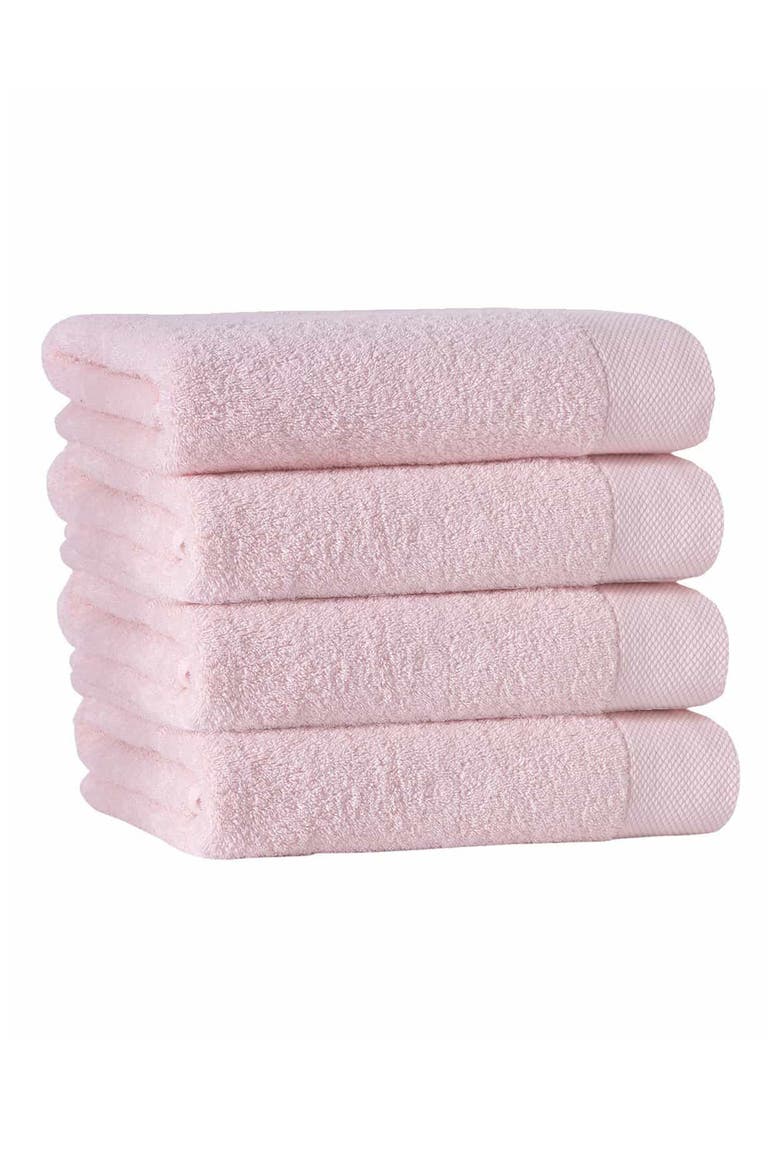 Signature Turkish Cotton Pink Bath Towel - Set of 4 | Nordstromrack