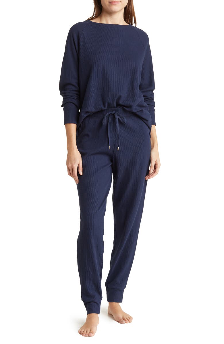 Honeydew Road Trip Crew Sweater & Jogger Pajamas | Nordstromrack