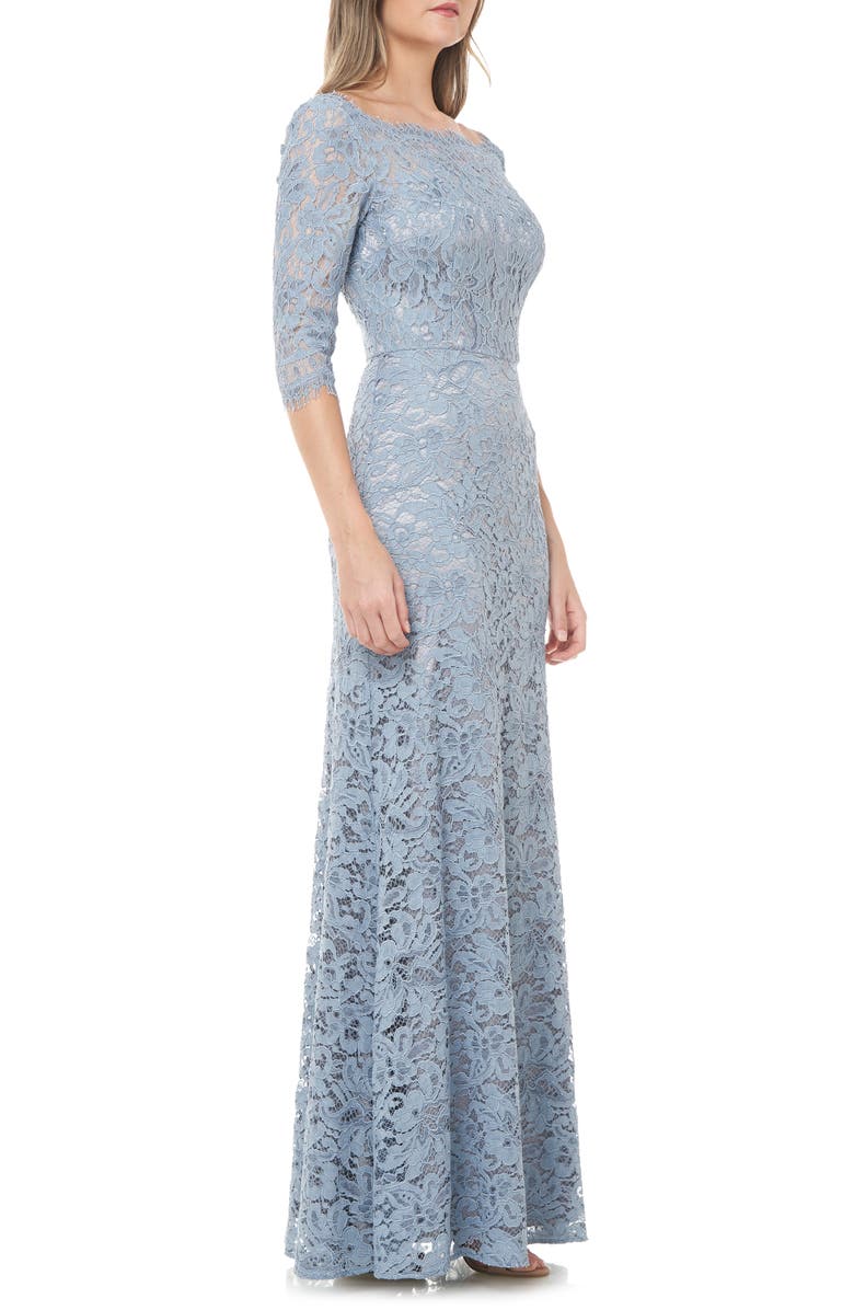JS Collections Lace Column Gown | Nordstrom