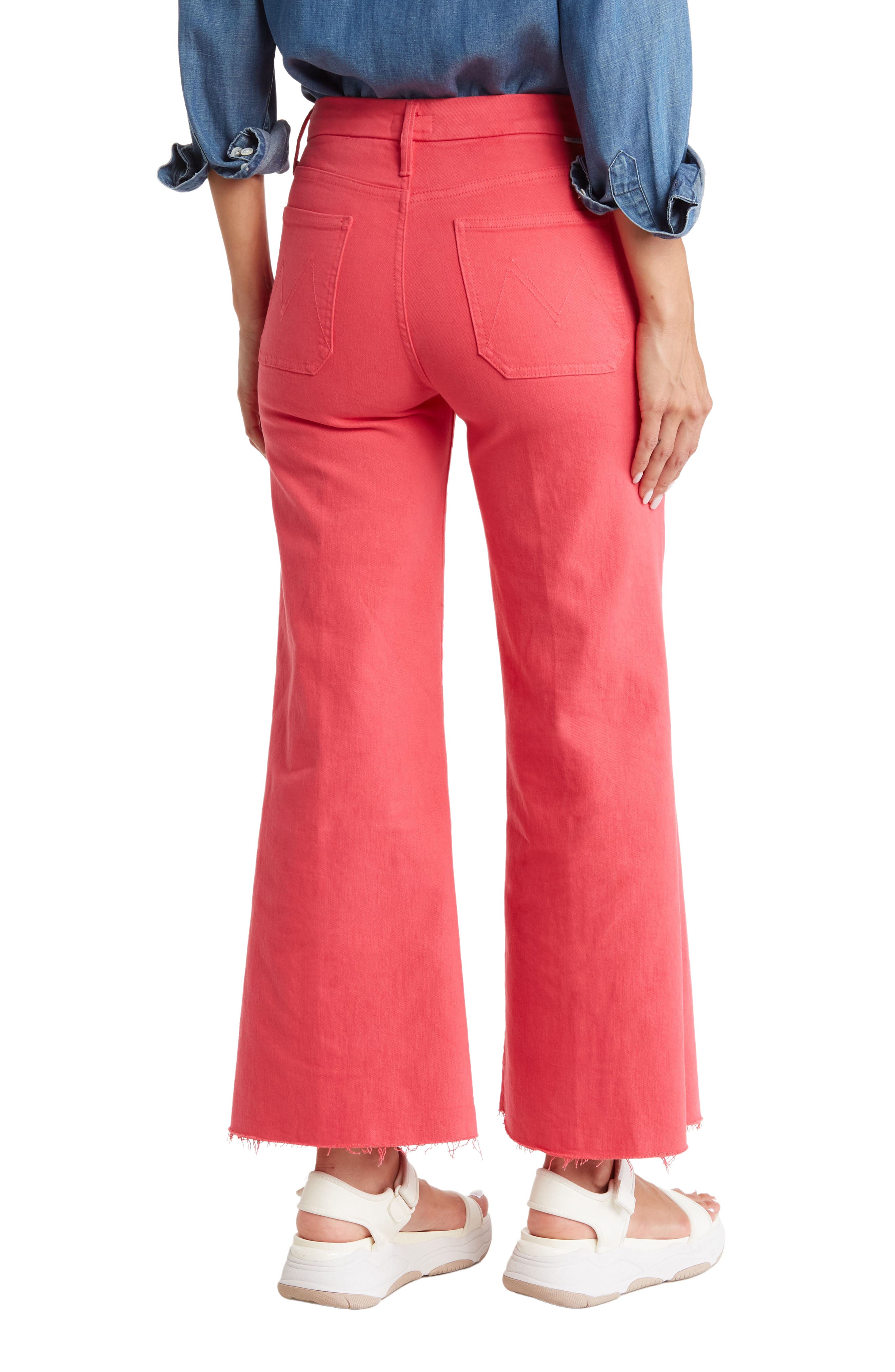 MOTHER Roller Ankle Fray Pants | Nordstromrack
