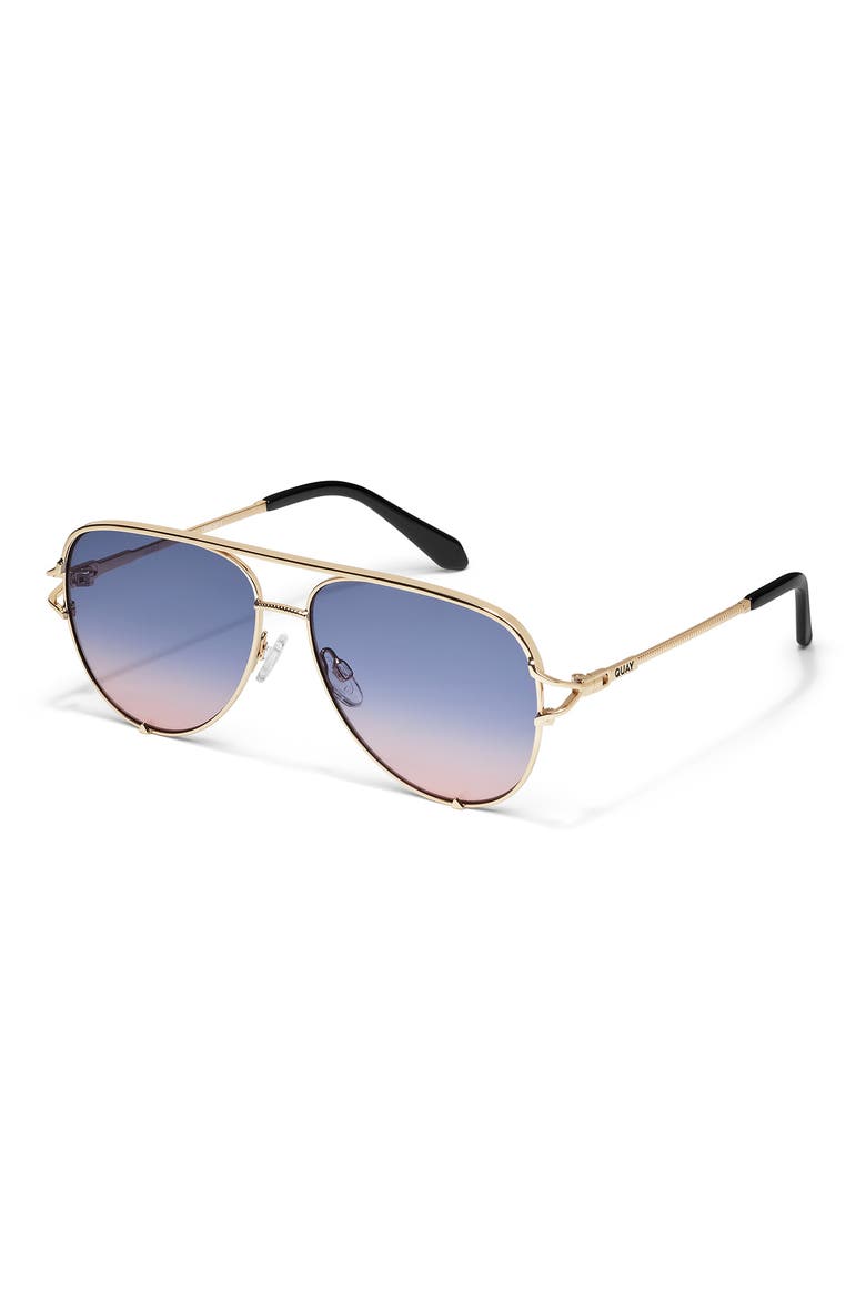 High Key Twist 60mm Gradient Aviator Sunglasses | Nordstromrack