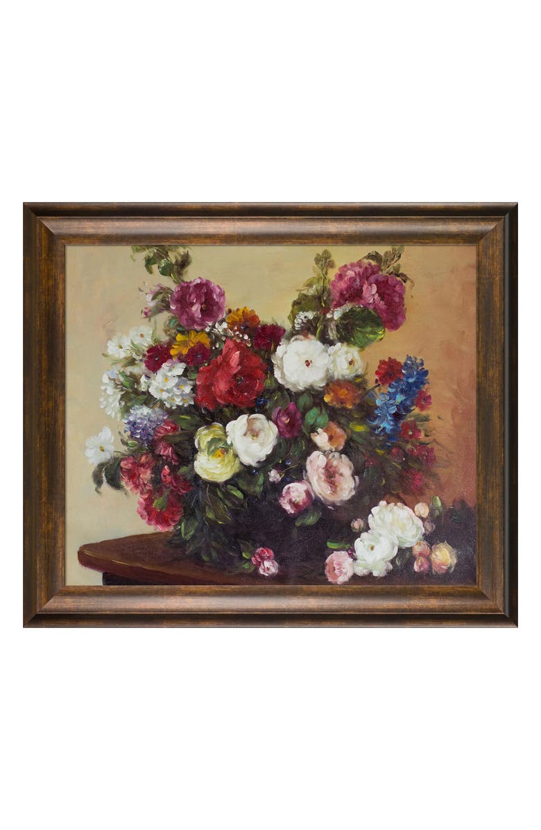 OVERSTOCK ART Bouquet of Diverse Flowers by Henri Fantin-Latour in ...
