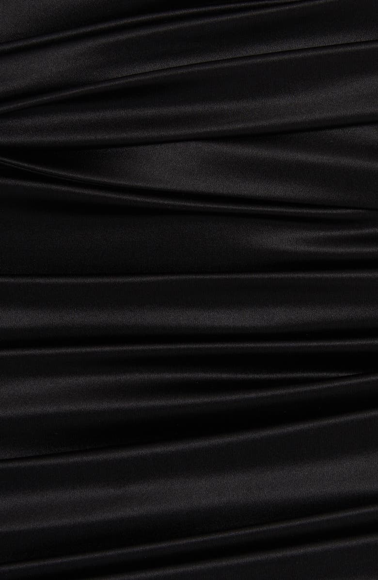 Dolce&Gabbana Bow Detail Stretch Silk Miniskirt | Nordstromrack