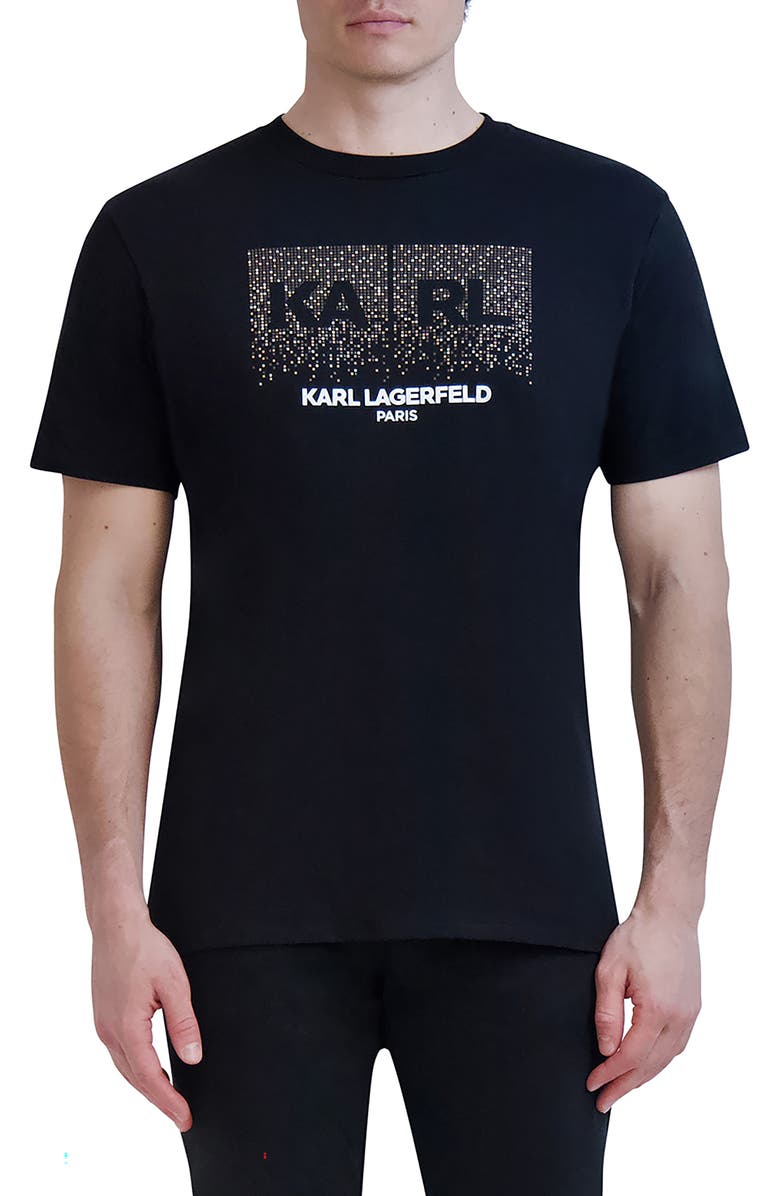 KARL LAGERFELD PARIS Logo Cotton Graphic T-Shirt | Nordstromrack