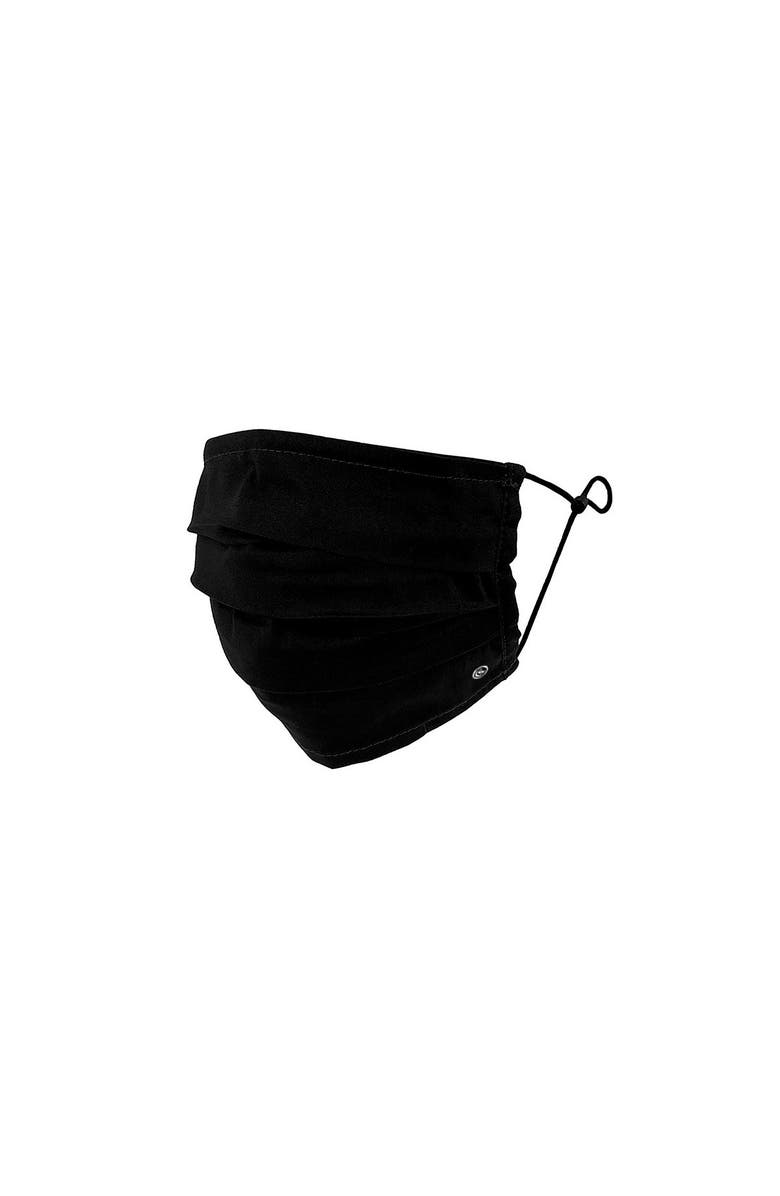 CONSTRUCT Solid Black Non-Medical Kids Face Masks - Pack of 6 ...
