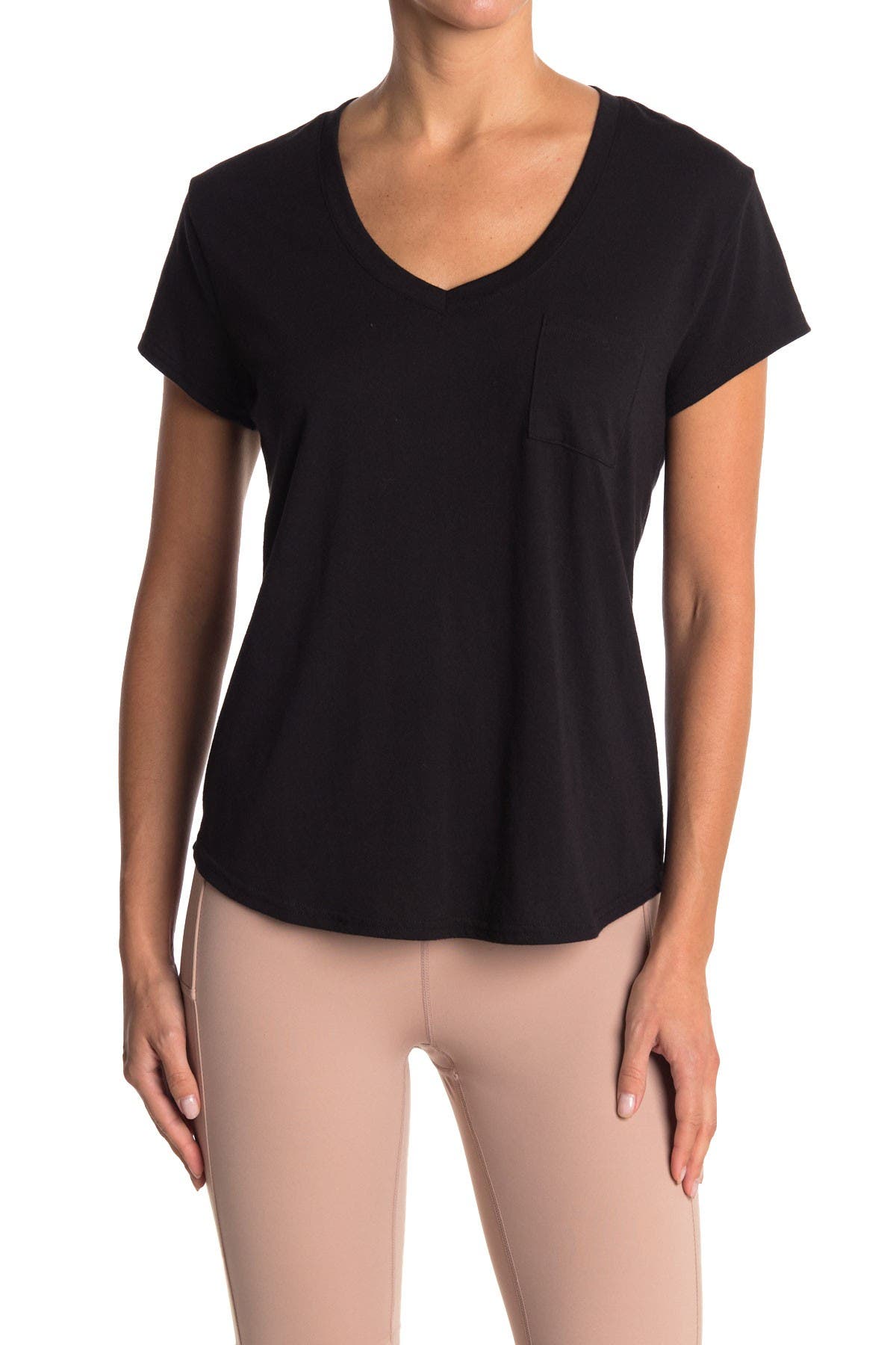 FREE PRESS V-Neck Pocket T-Shirt | Nordstromrack