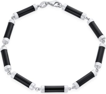 BLING JEWELRY Gemstone Flex Link Bracelet | Nordstromrack