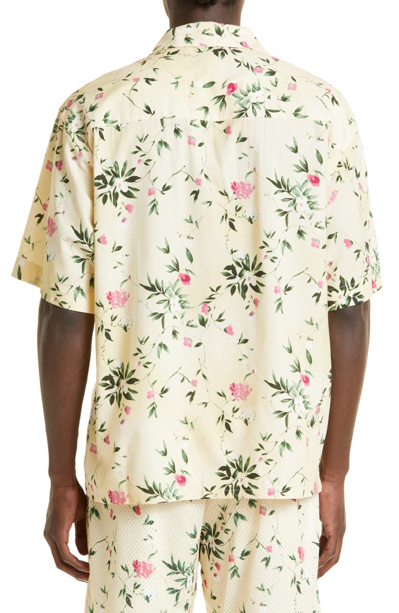 John Elliott Floral Short Sleeve Camp Shirt | Nordstromrack