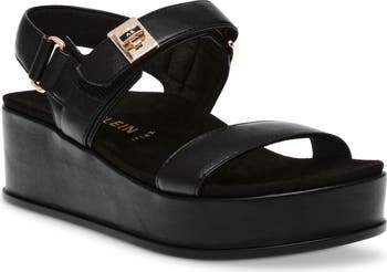 Anne Klein Violette Slingback Platform Wedge Sandal (Women) | Nordstrom