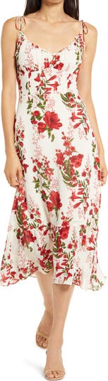 Reformation Embry Floral Midi Dress | Nordstrom