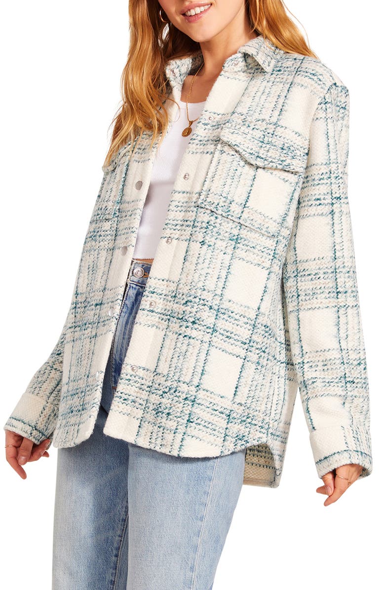 BB Dakota by Steve Madden BB Dakota Brixton Plaid Shirt Jacket ...
