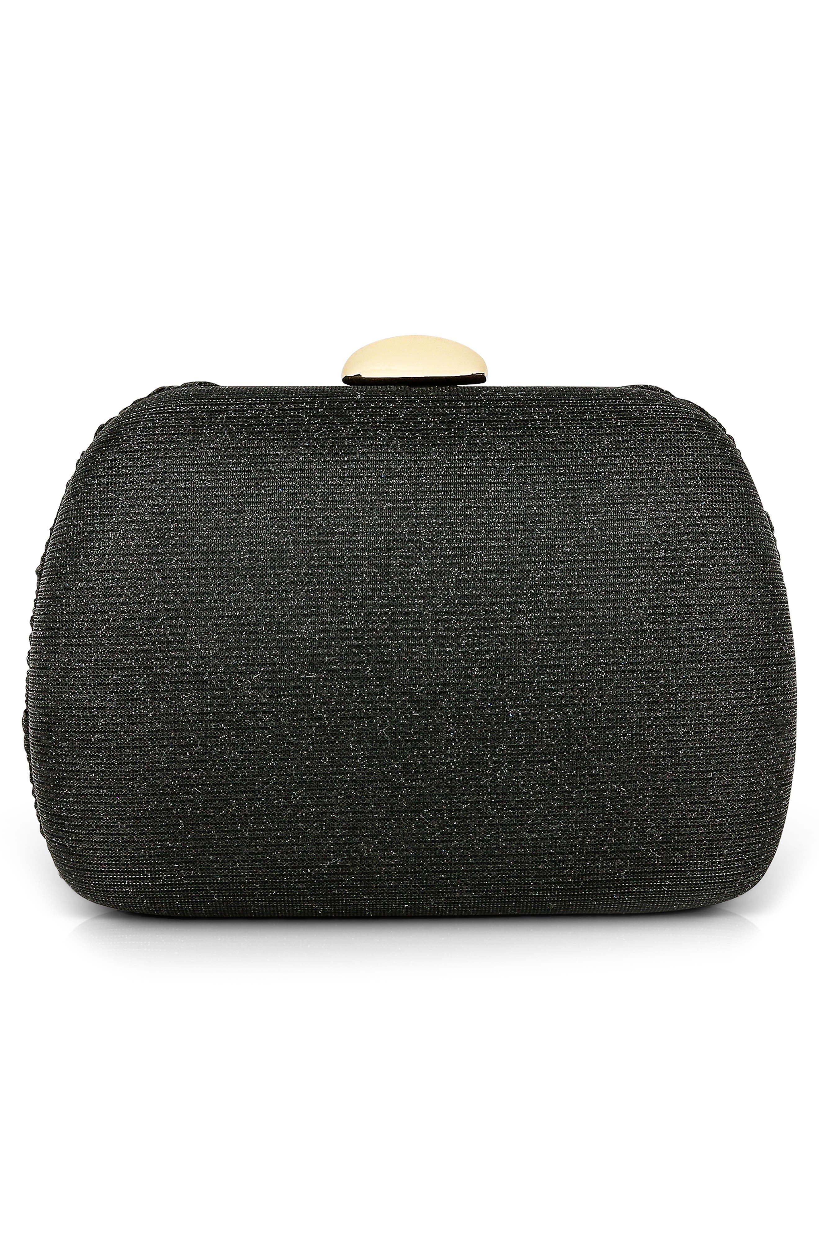 Jewel Badgley Mischka Minaudiere Pleat Twist Crossbody Clutch ...