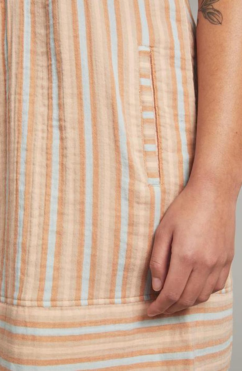 Faherty Isha Pintuck Organic Cotton Minidress | Nordstromrack