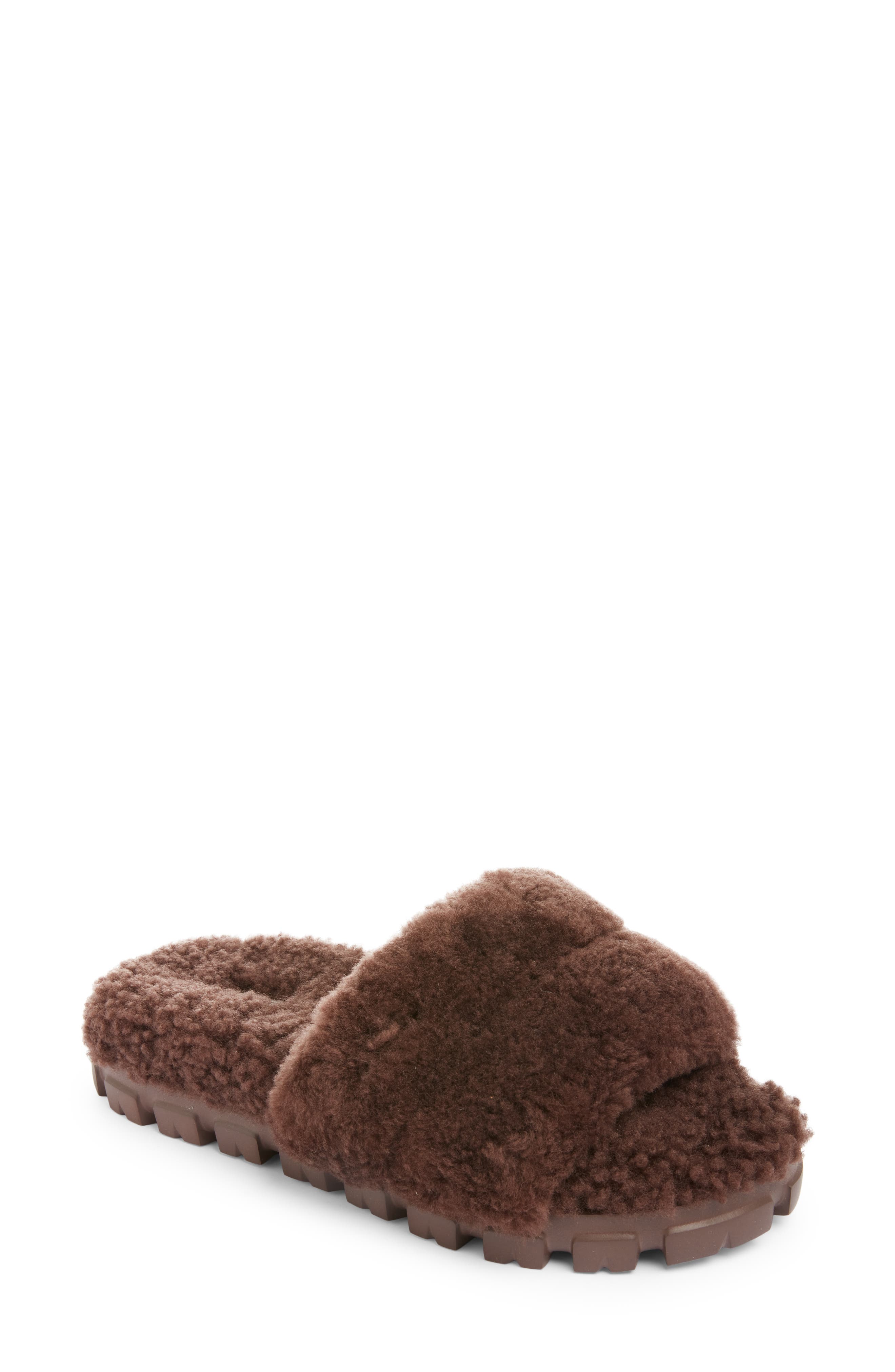 UGG® Cozetta Curly Genuine Shearling Slide Slipper (Women) | Nordstrom