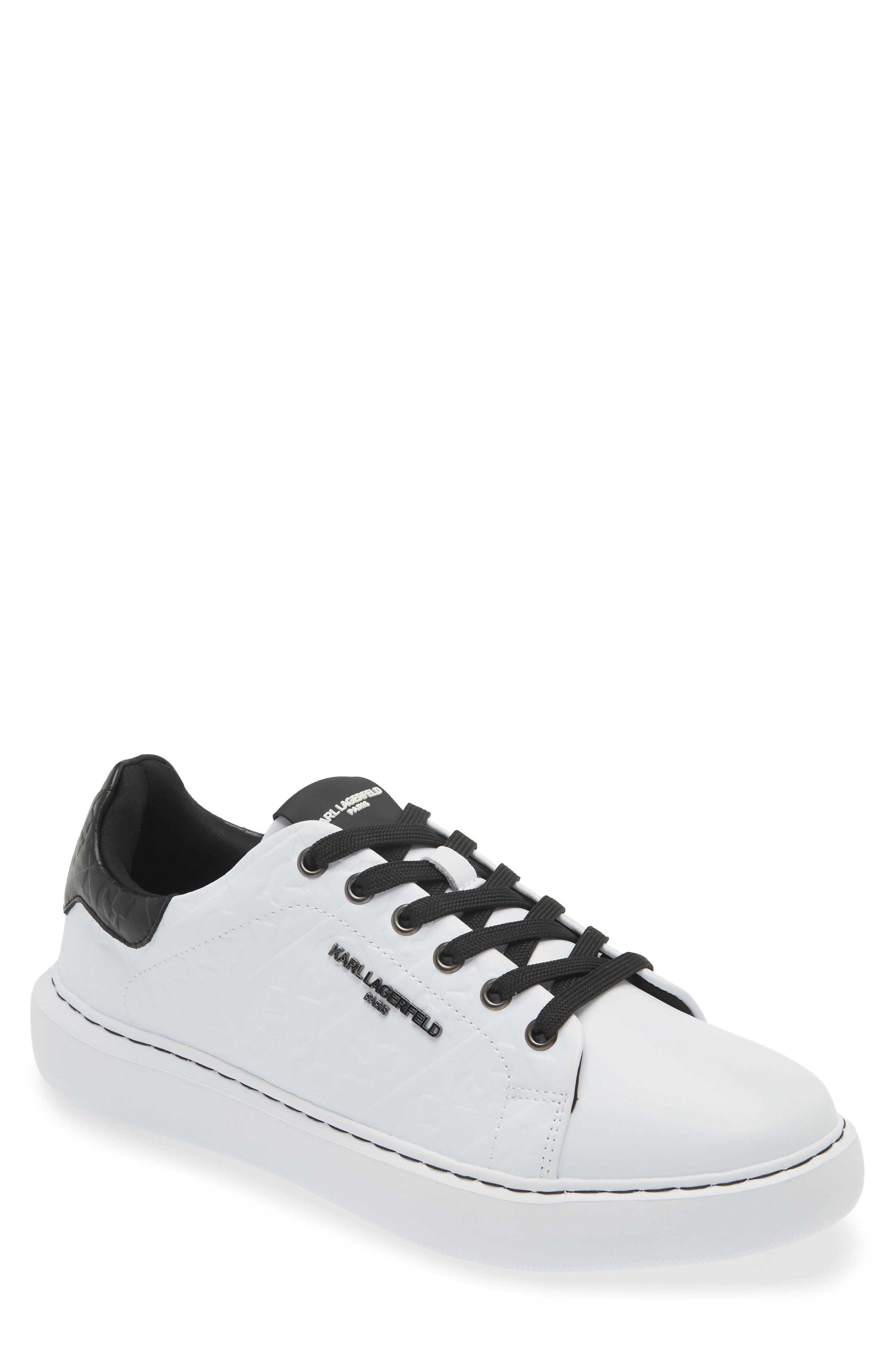 KARL LAGERFELD PARIS Embossed Profile Sneaker (Men) | Nordstromrack