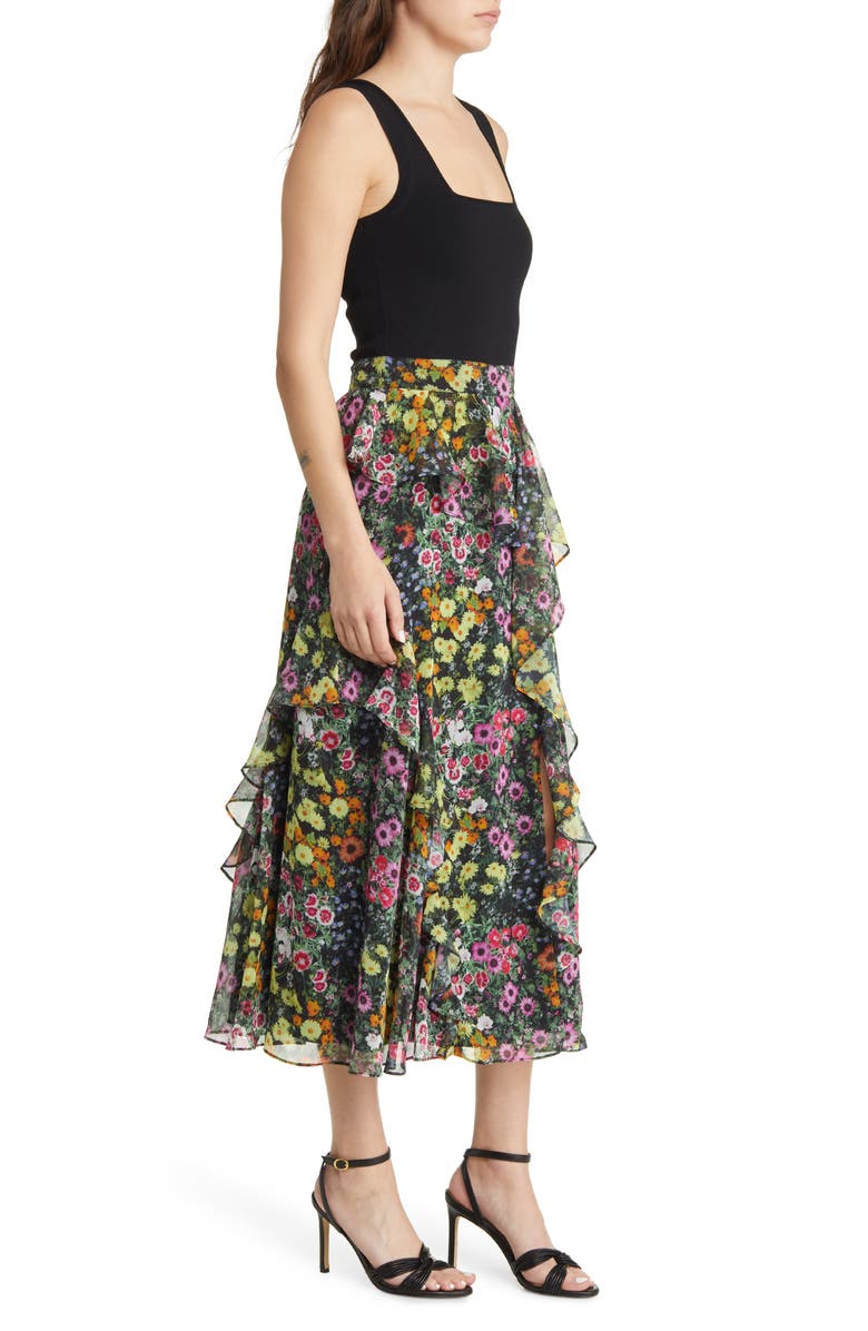Ted Baker London Jennias Floral Mix Media Tank Dress | Nordstromrack