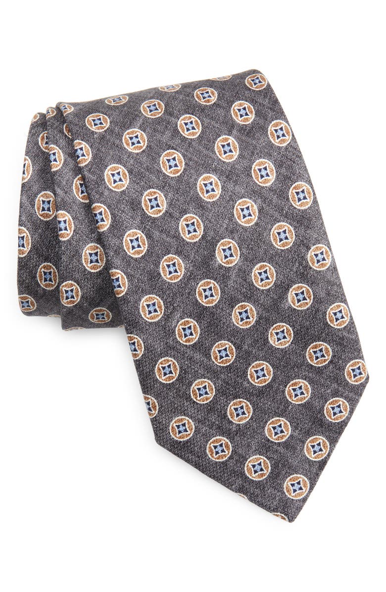 EDWARD ARMAH Medallion Silk Tie | Nordstrom