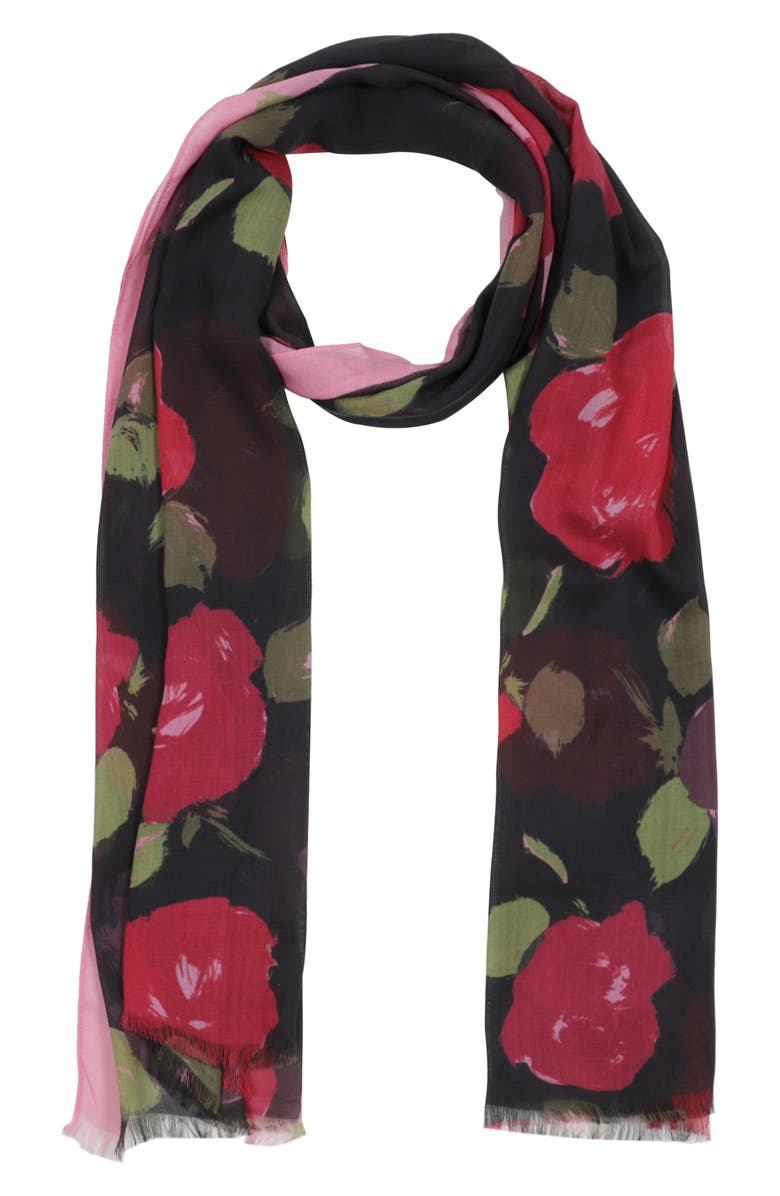Kate Spade New York brushy rose oblong scarf | Nordstromrack