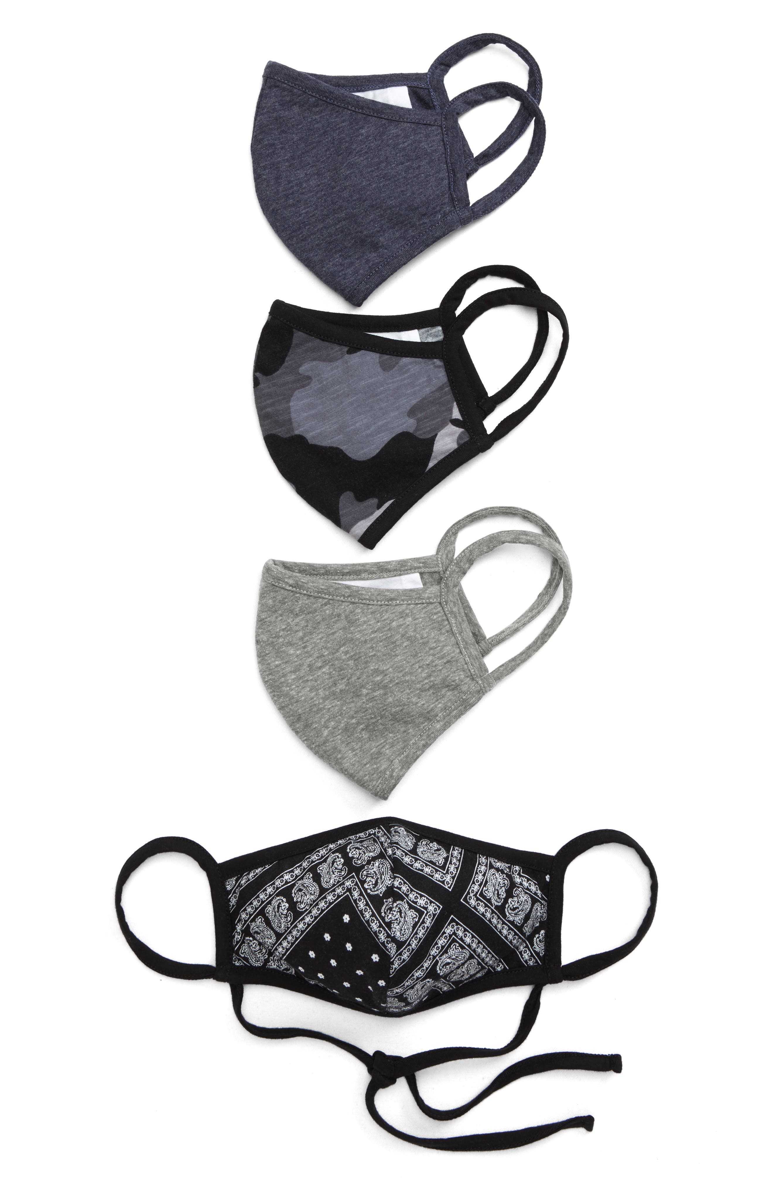 Nordstrom Assorted 4-Pack Adult Face Masks | Nordstrom